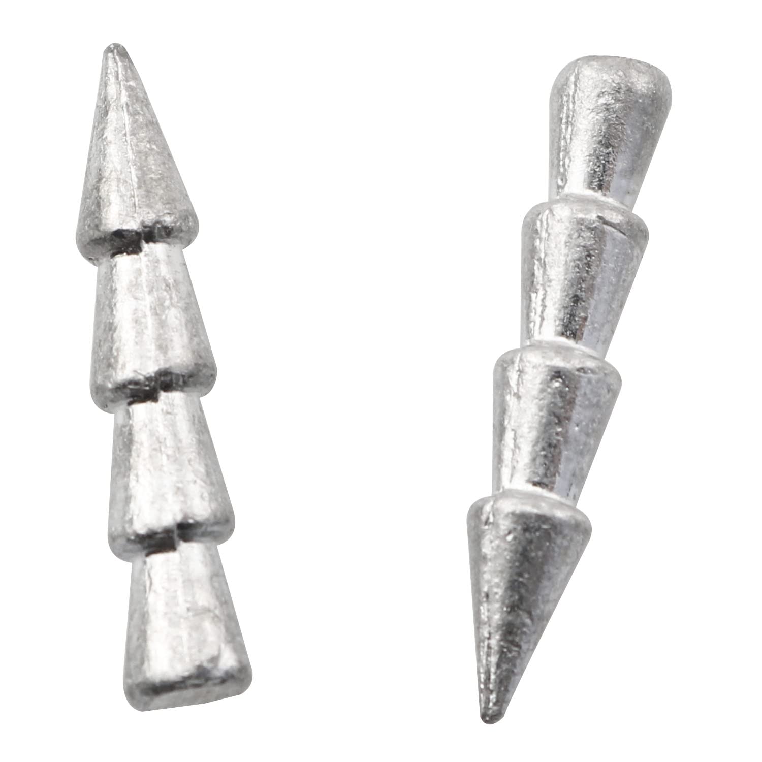 Tungsten Nail Weight ZRM&E 25PCS 1/16oz No Lead Nail Weights for Neko/Wacky Rig Fishing, Tackle Nail Weights, Tungsten Insert Sinker