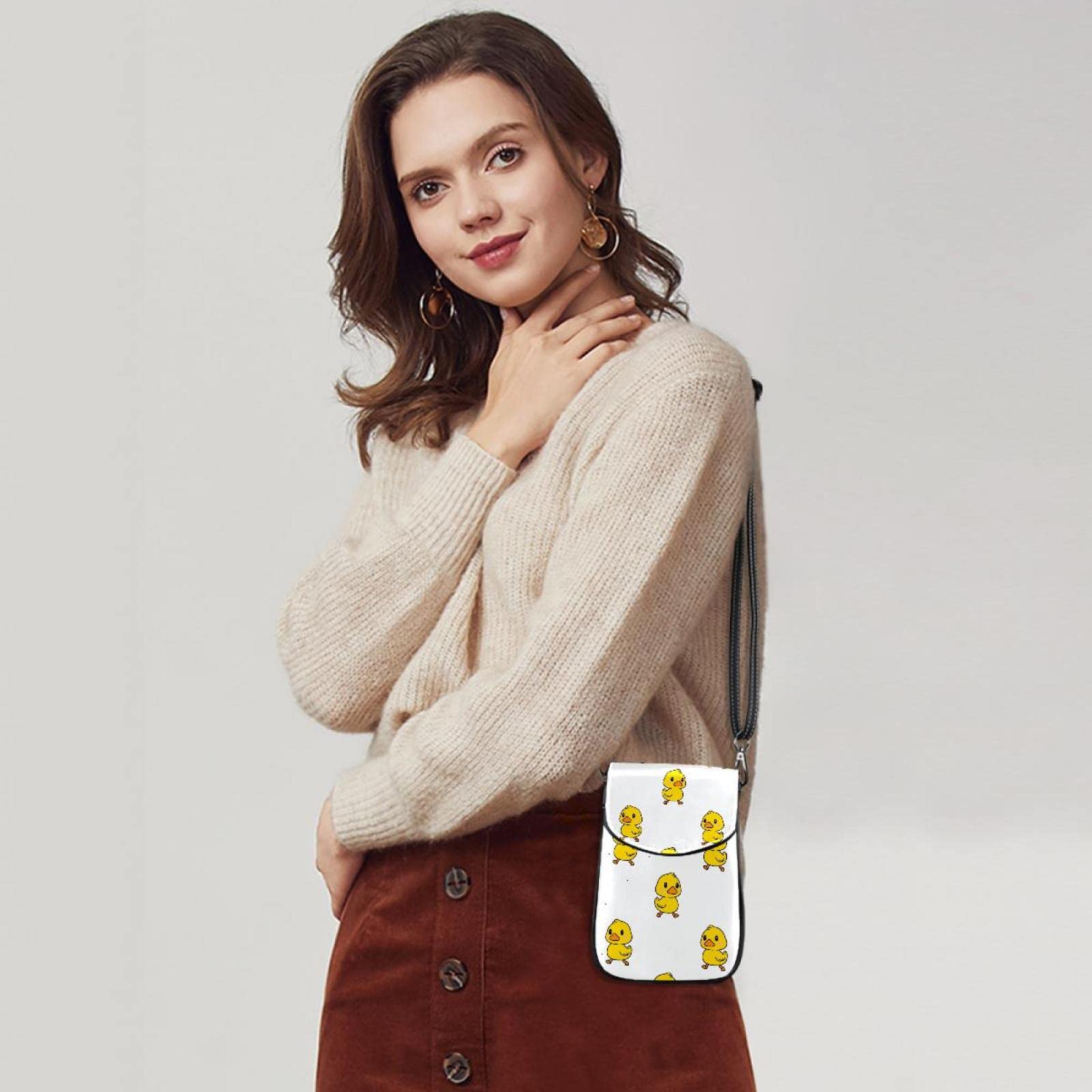 Small Crossbody Bag Lovely Duck Cell Phone Purse Wallet