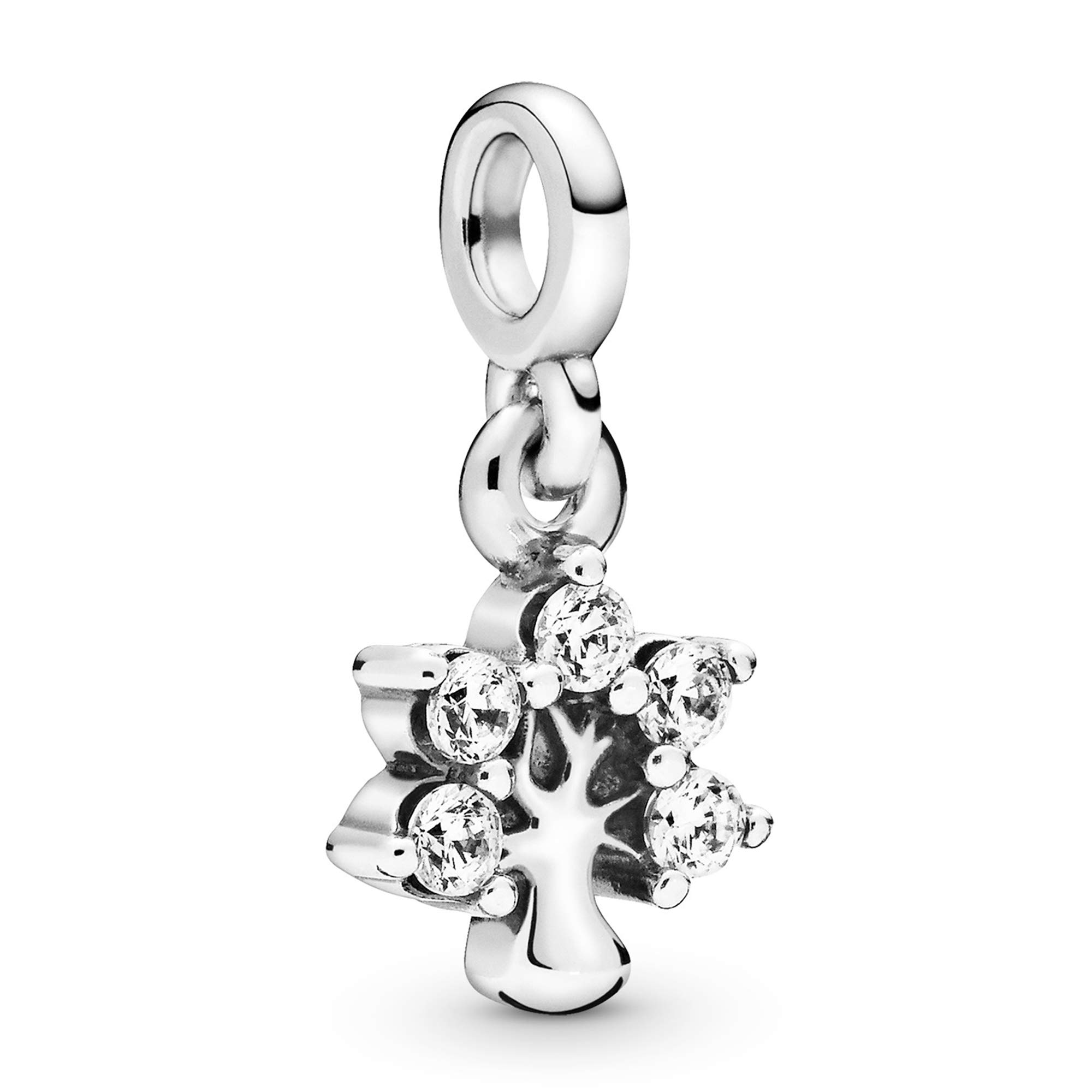 Pandora ME Jewelry Tree Dangle Cubic Zirconia Charm in Sterling Silver