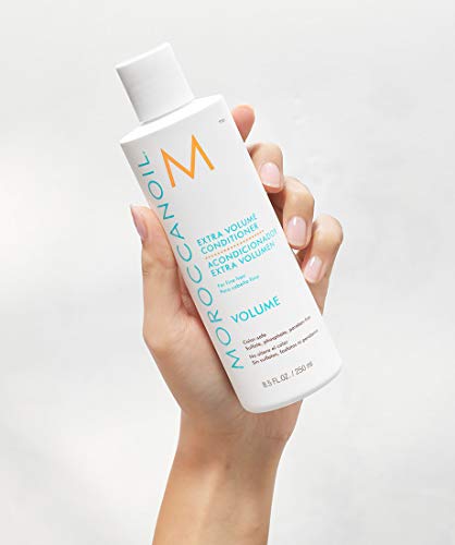 Moroccanoil Extra Volume Shampoo and Conditioner Bundle, 8.5 Fl. Oz Set