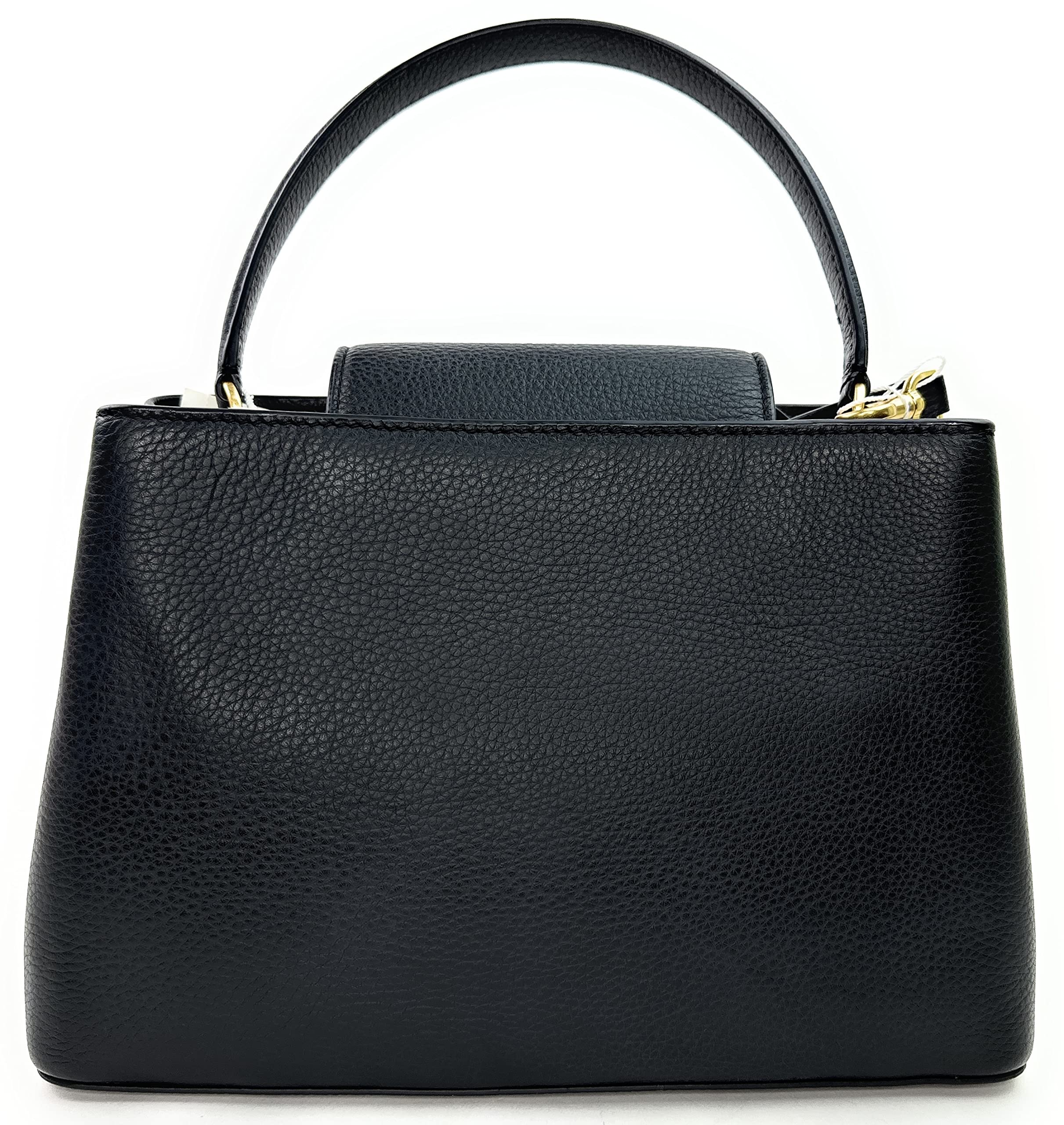 Tory Burch Britten Small Satchel (Black)