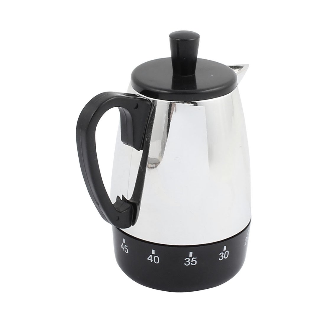 uxcell 4x3.4x2.2-Inch 60 Mins Mechanical Kitchen Time Meter Coffee Pot Design