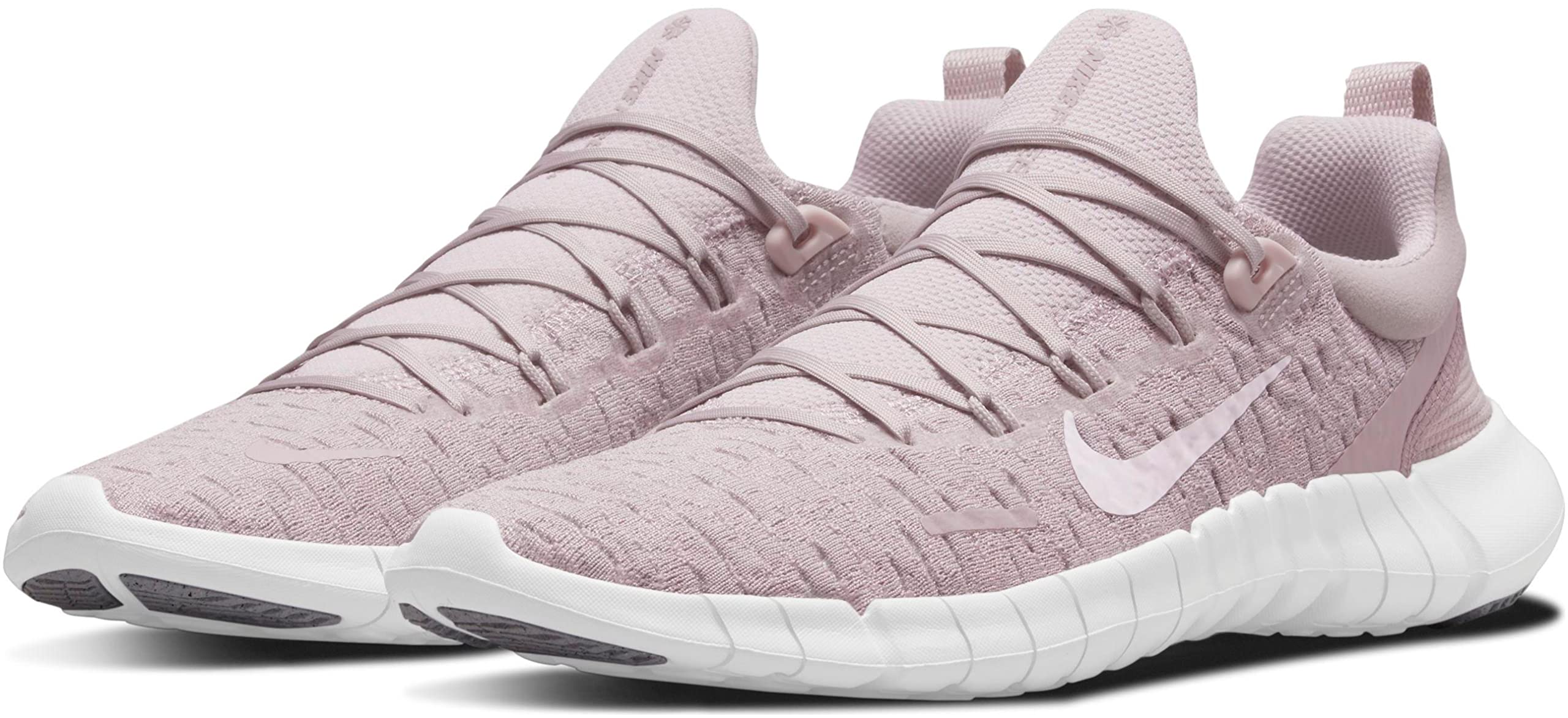 Nike Free Run 5.0 Women's Running Shoes, Platinum Violet/White, 8 M US