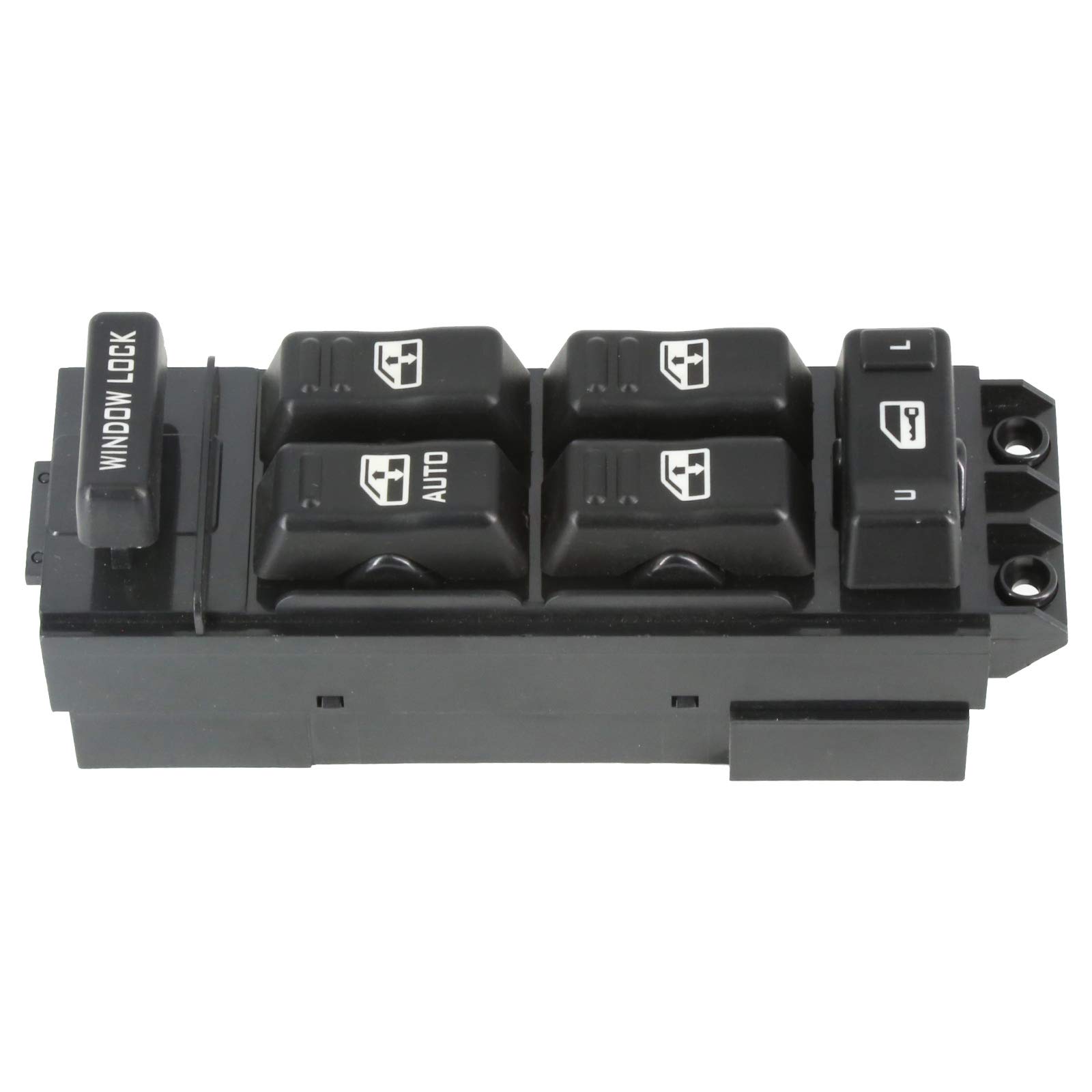 Power Window Switch Master Control Driver Side Compatible for 2000 2001 2002 Chevy Silverado Tahoe Suburban & GMC Yukon XL Sierra 1500HD 2500HD 3500, 02 Cadillac Escalade OE Replace 15062650