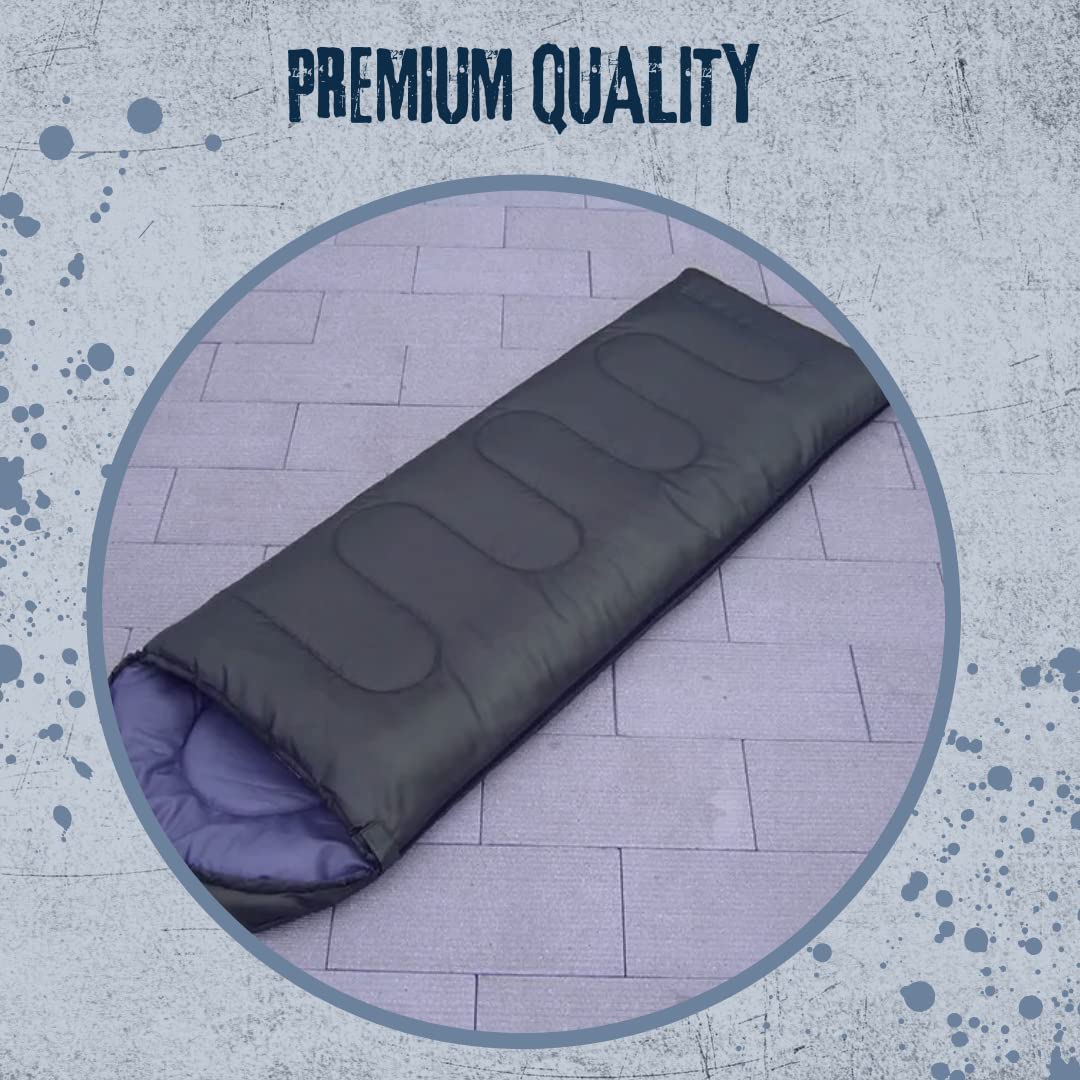 Sleeping Bag for Adults, Kids, cold - Designed for 4 season Weather Spring Summer Winter Fall – Lightweight and Waterproof Camping Equipment – for Hiking, Backpacking, Trekking, outdoor