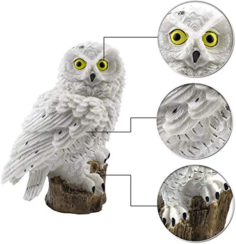 Owl Solar Light 4pcs, Owl Shape Light LED Solar Garden Light Lawn Lamp Waterproof Outdoor Lighting Night Light Decorative Home Garden