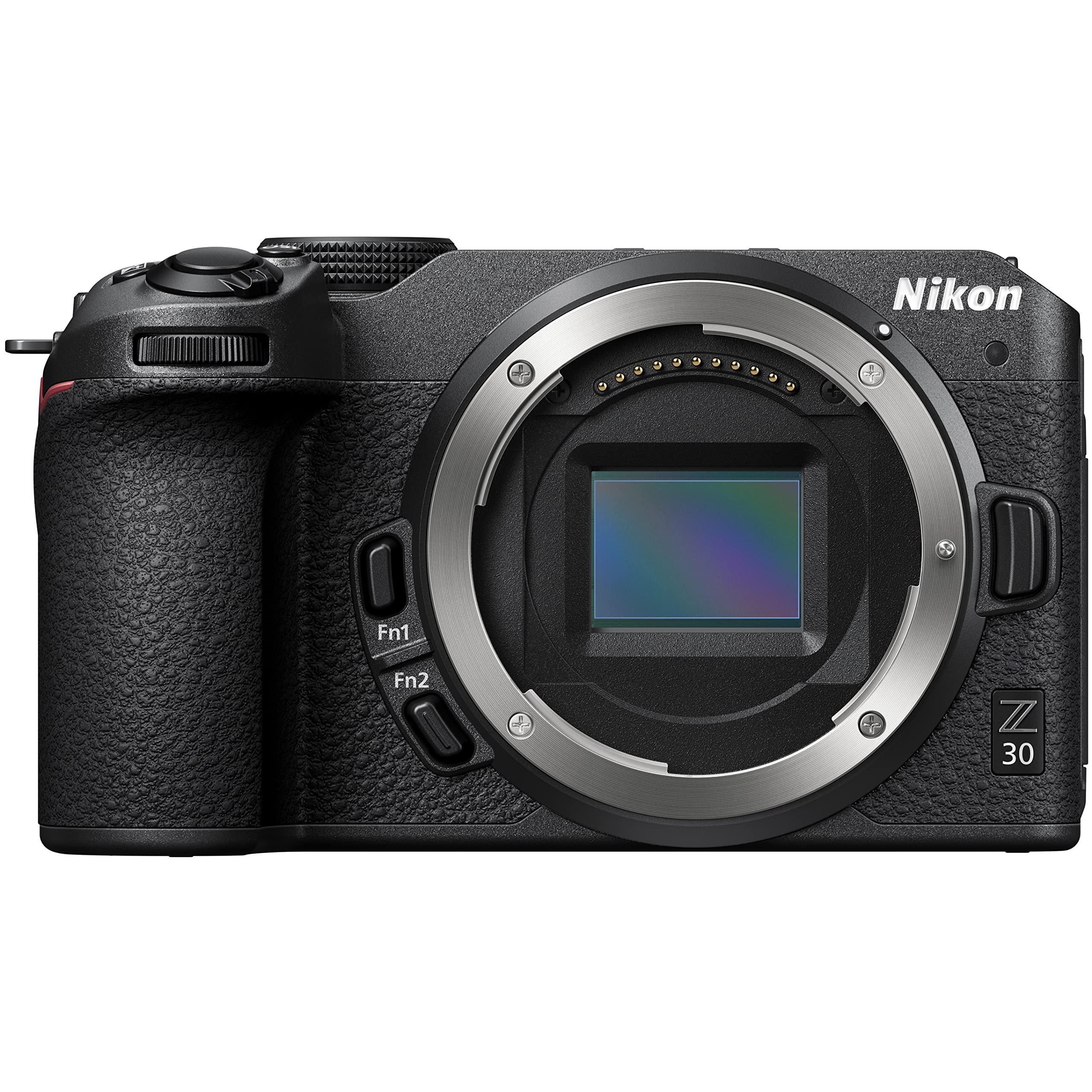 Nikon Z 30 Mirrorless Camera 4K DX Body 1737 Bundle Including Deco Gear Photography Sling Backpack + LED Light + 64GB High Speed Card + Compact Grip/Tripod + Software Kit and Accessories