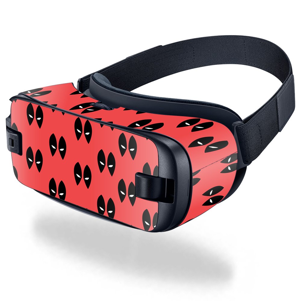 MightySkins Skin Compatible with Samsung Gear VR (2016) wrap Cover Sticker Skins Dead Eyes Pool