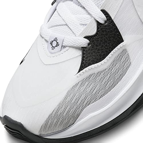 Nike Kyrie Low 5 Men's Basketball Shoes (White/White/Black, us_Footwear_Size_System, Adult, Men, Numeric, Medium, Numeric_11_Point_5)