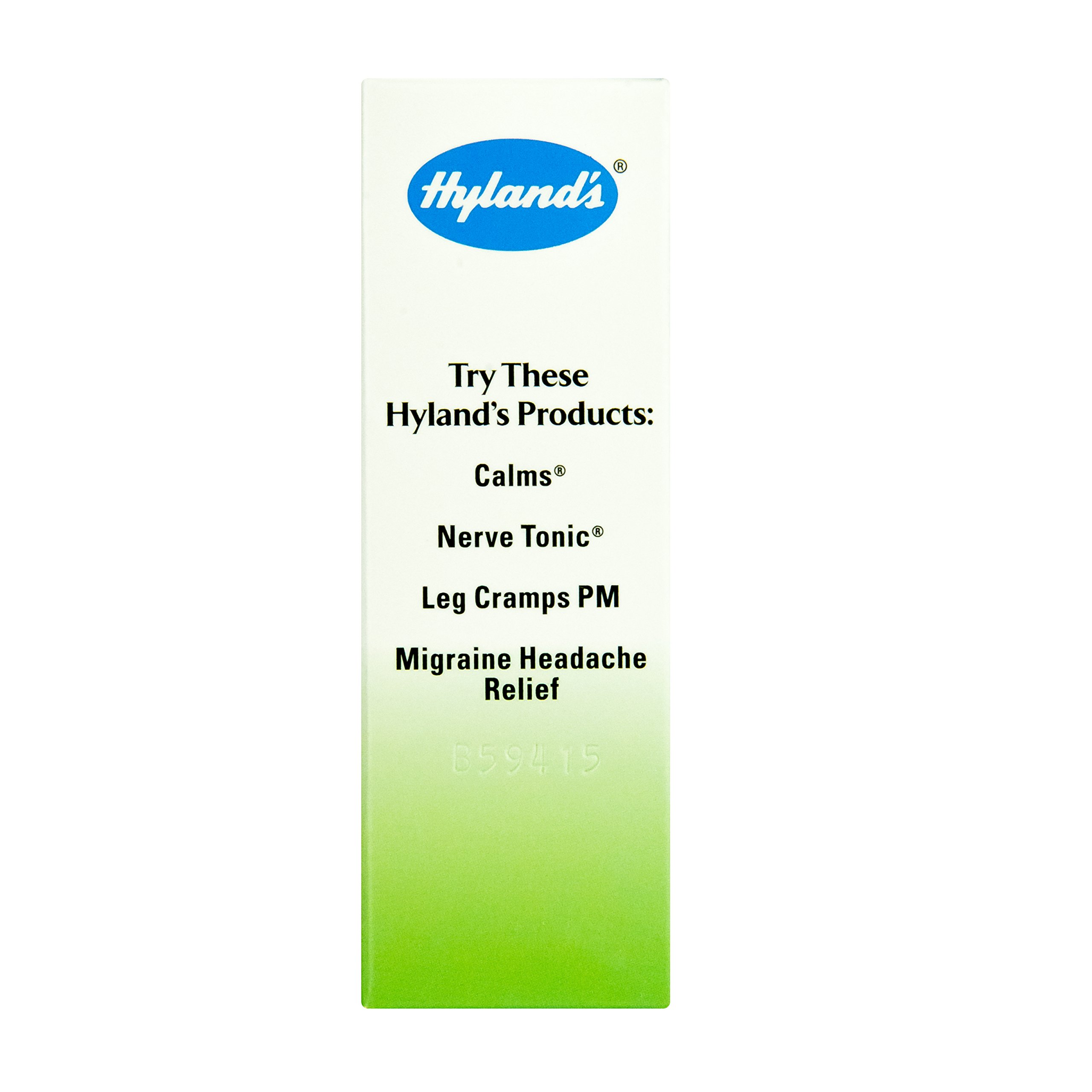 Natural Sleep Aid Pills by Hyland's, Sleeplessness and Stress Relief Supplement, 100 Quick-Dissolving Tablets
