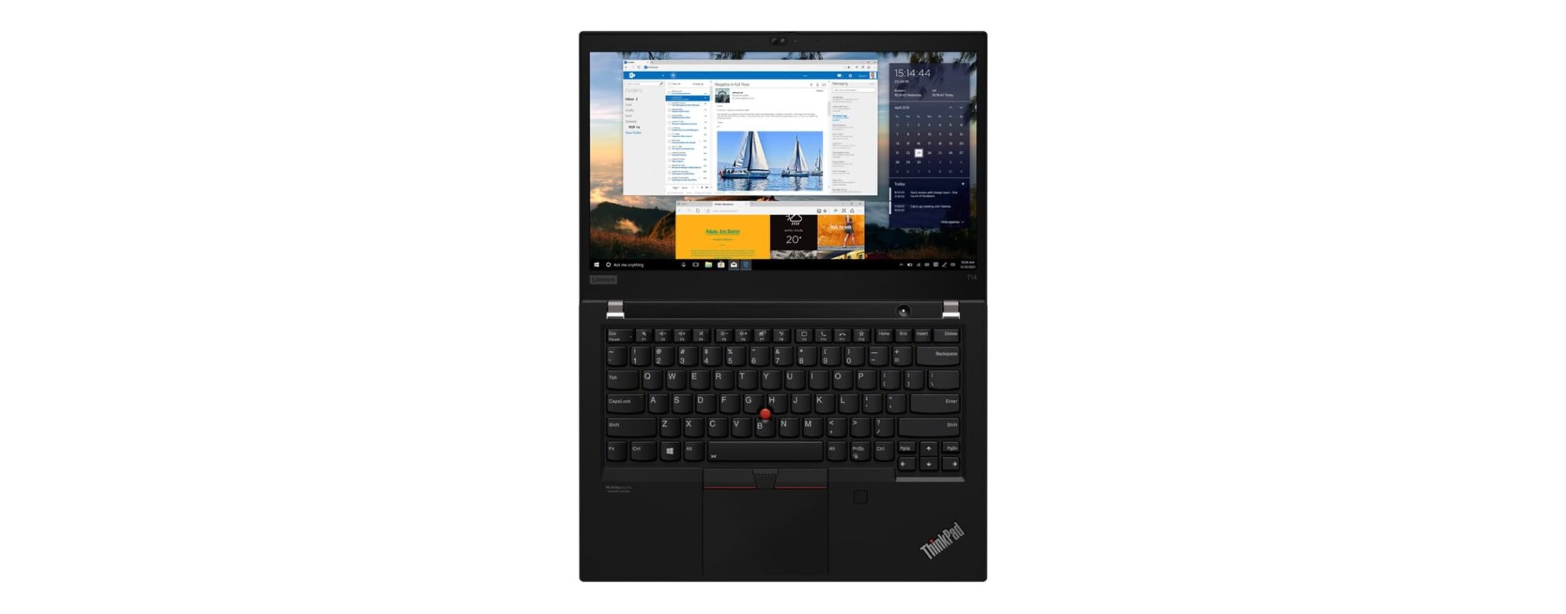 Lenovo ThinkPad T14 Gen 2 Laptop 2023 New, 14" FHD IPS Touchscreen, Intel i5-1135G7 4-Core, Iris Xe Graphics, 32GB DDR4, 1TB SSD, Backlit KB, Thunderbolt 4, Fingerprint Reader, Wi-Fi 6, Win10 Pro