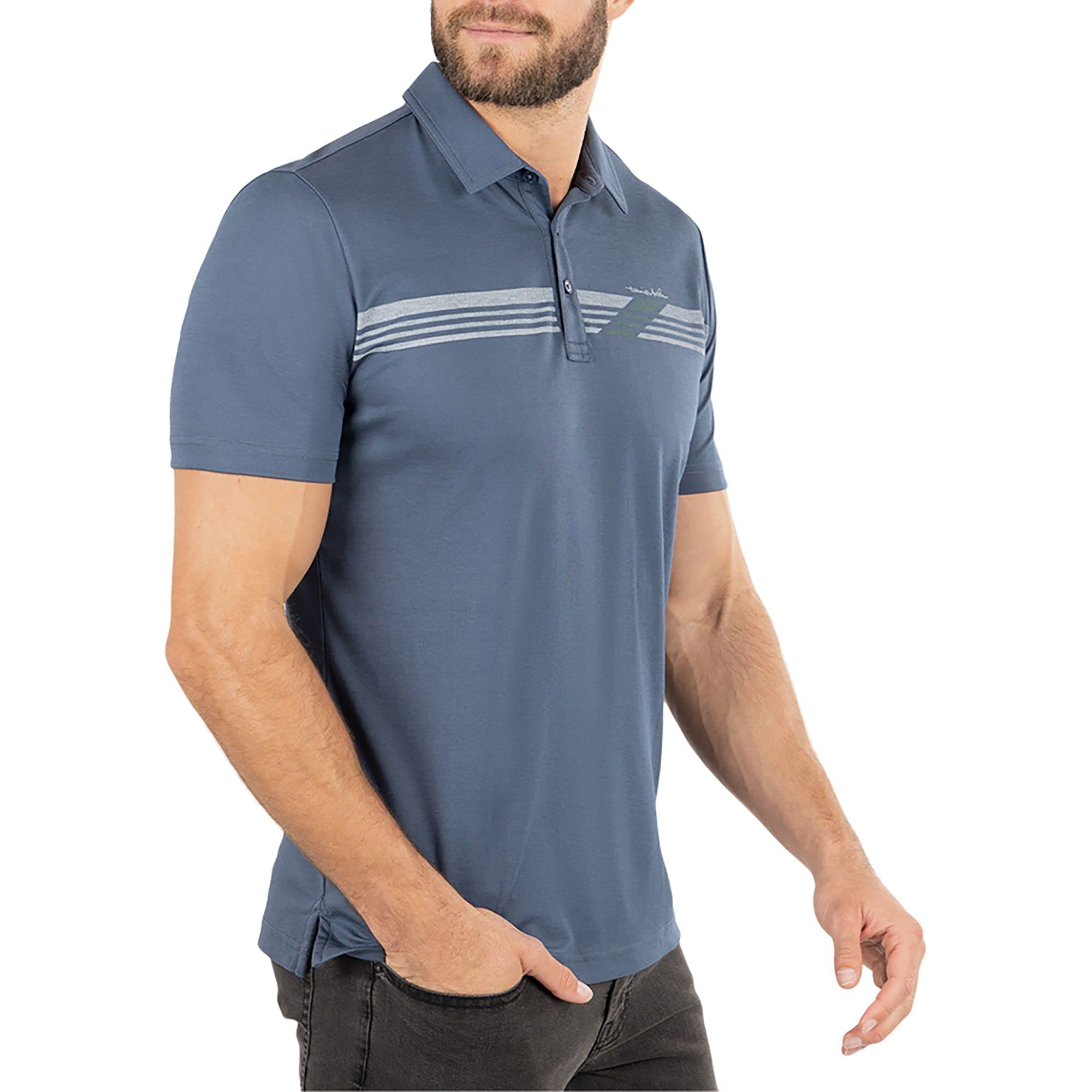 TravisMathew Three Hills Insignia Blue/Vintage MD
