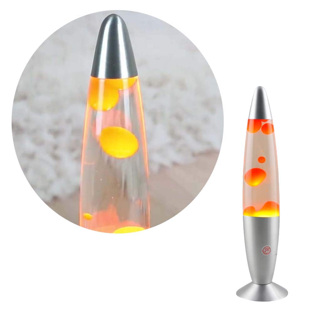 Mobestech Metal Bottom Wax Light Colorful Bedside Night Light Table Lamp Creative Night Light Bedside Lamp for Bedroom Living Room with US Plug