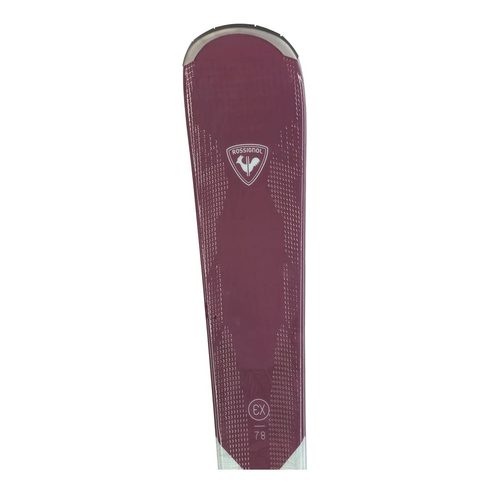 Rossignol Experience 78 Carbon Womens Skis 146 W/Xpress 10 Bindings Black Sparkle