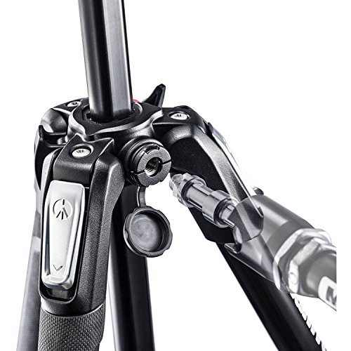 Manfrotto 190X 3-Section Aluminum Tripod with MVH500AH Fluid Video Head