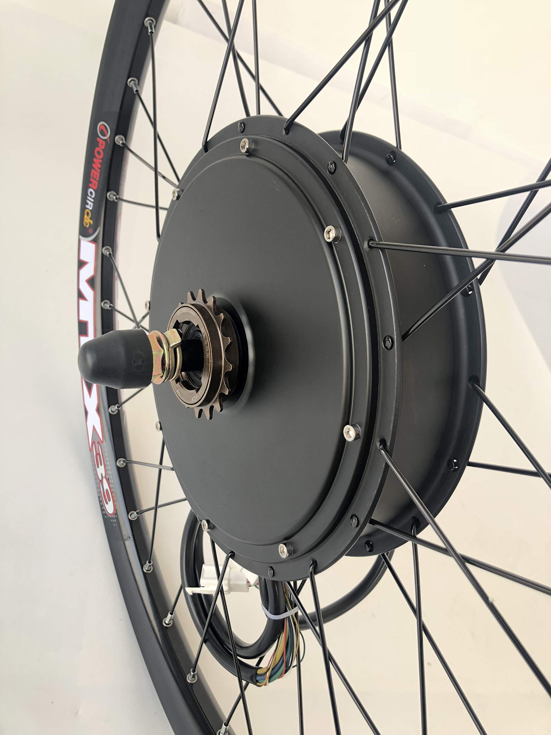 NBPOWER 135mm dropouts e-Bike kit 48V-72V 3000w e Bike Conversion Kit 100km/h Speed 3000W ebike Conversion kit(26inch Rear)