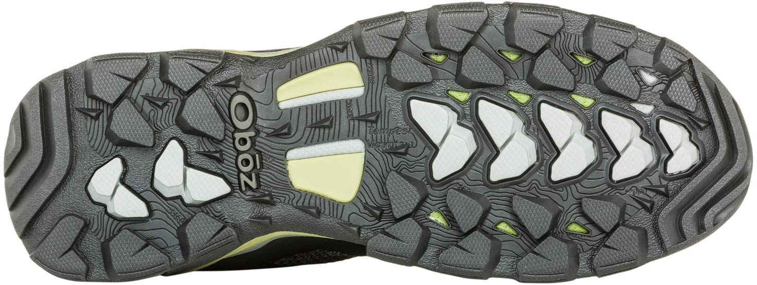 Oboz Arete Mid Hiking Boot - Men's Charcoal/Woodbine Green 11.5