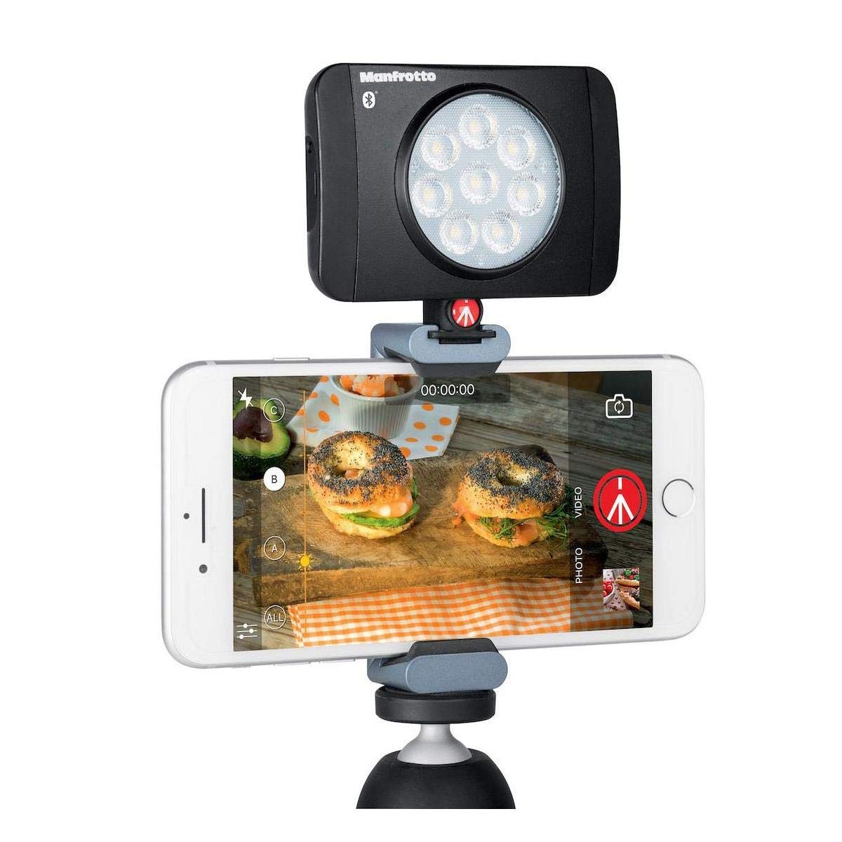 Manfrotto Lumimuse 8 On-Camera LED Light with Bluetooth