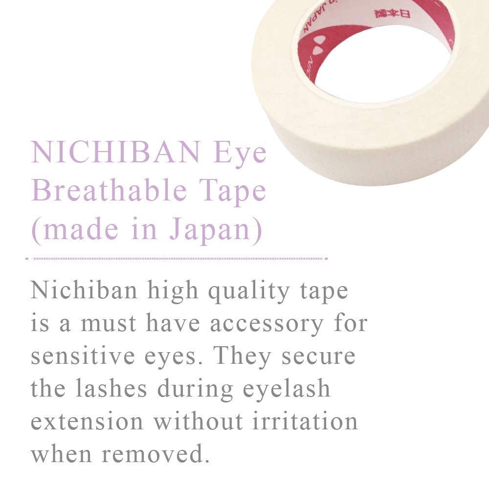 NICHIBAN Skinergate Medical Grade Breathable Tape for Eyelash Extension Without Irritation Made in Japan 1Pc Tools Lash Supplies