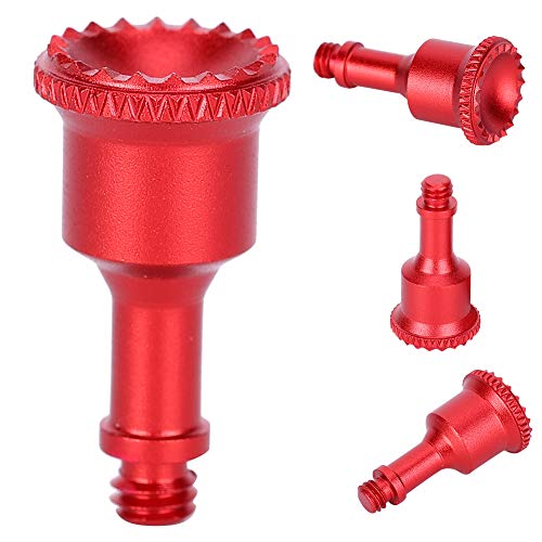 Uxsiya Remote Control Joystick Thumb Rocker 1Pair Aluminum Alloy for Meet All You Needs Drone Accessories for Women and Men(red)