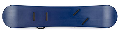 Lucky Bums Kids Beginner Plastic Snowboard, 95cm, Blue