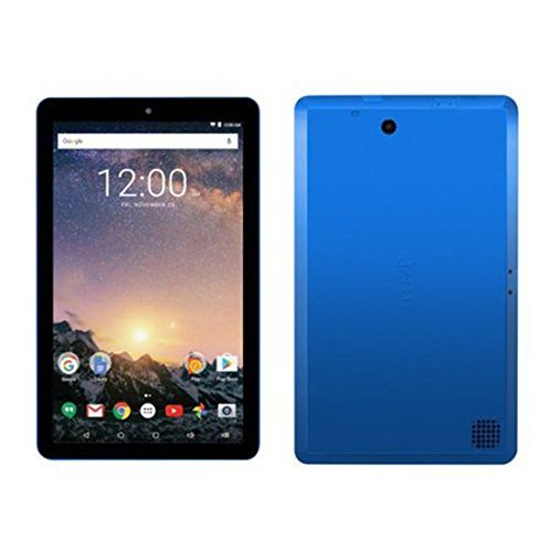RCA 2018 Premium High Performance Galileo Pro 11.5" Touchscreen Tablet Computer with Detachable Keyboard, Intel Quad-Core Processor 1GB Memory 32GB SSD Webcam WiFi Bluetooth Android 6.0, Blue