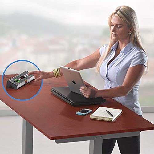 LifeSpan Fitness – TR5000-DT3 Under Desk Walking Pad Treadmill for Home Workout & Office Use, Whisper Quiet Under Table Treadmill, 0.4 to 4.0 mph Portable Treadmill, LED Retro Console