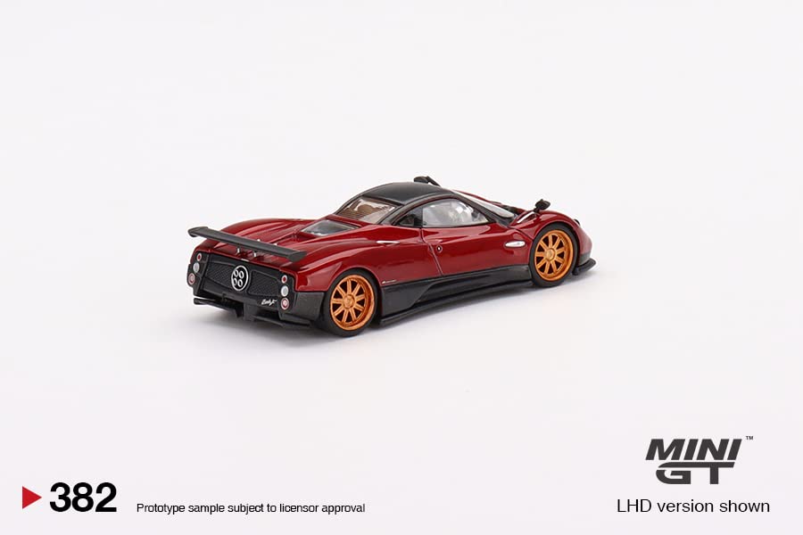 Pagani Zonda F Rosso Dubai 1/64 Diecast Model Car by True Scale Miniatures MGT00382