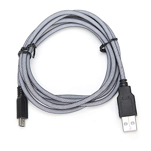 USB Charging Cable, 1.5M PVC Host Micro USB Charging Cable, Durable, Protable Charging Cable for New 3DSXL NDSi 2DS, 2 packs