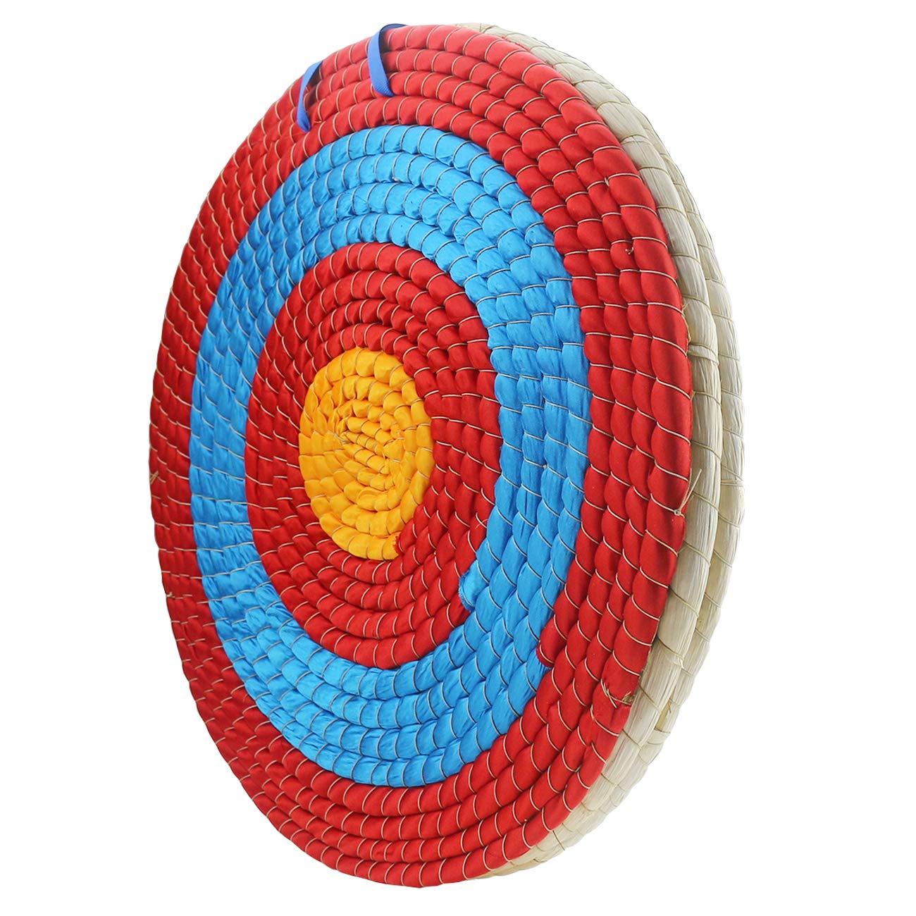 Ogrmar 3 Layers 20 inch Traditional Solid Straw Archery Target 2.2 inch Thickness Hand-Made Arrows Target for Outdoor Shooting Practice