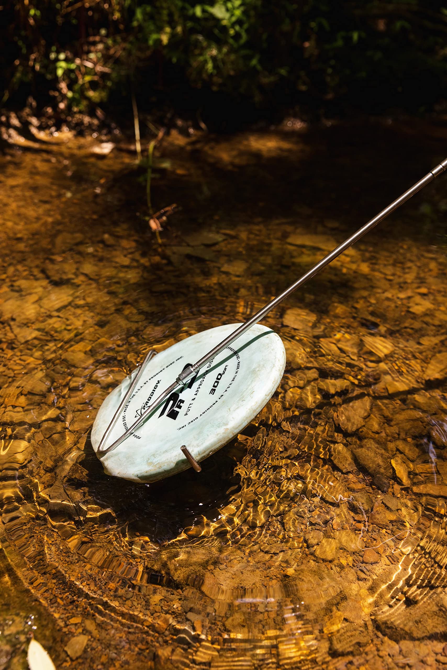Prodigy Disc Golf Retriever | Extends up to 14ft | Frame & Hook Head Design | Easily Retrieve Discs from Creeks & Trees | 3 Different Attachments | Perfect Disc Golf Retriever Pole