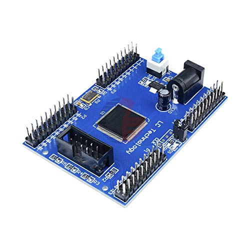 MAX II EPM240 CPLD Development Board DC 5V FPGA Experiment Board Learning Breadboard with Power Supply Jack Switch