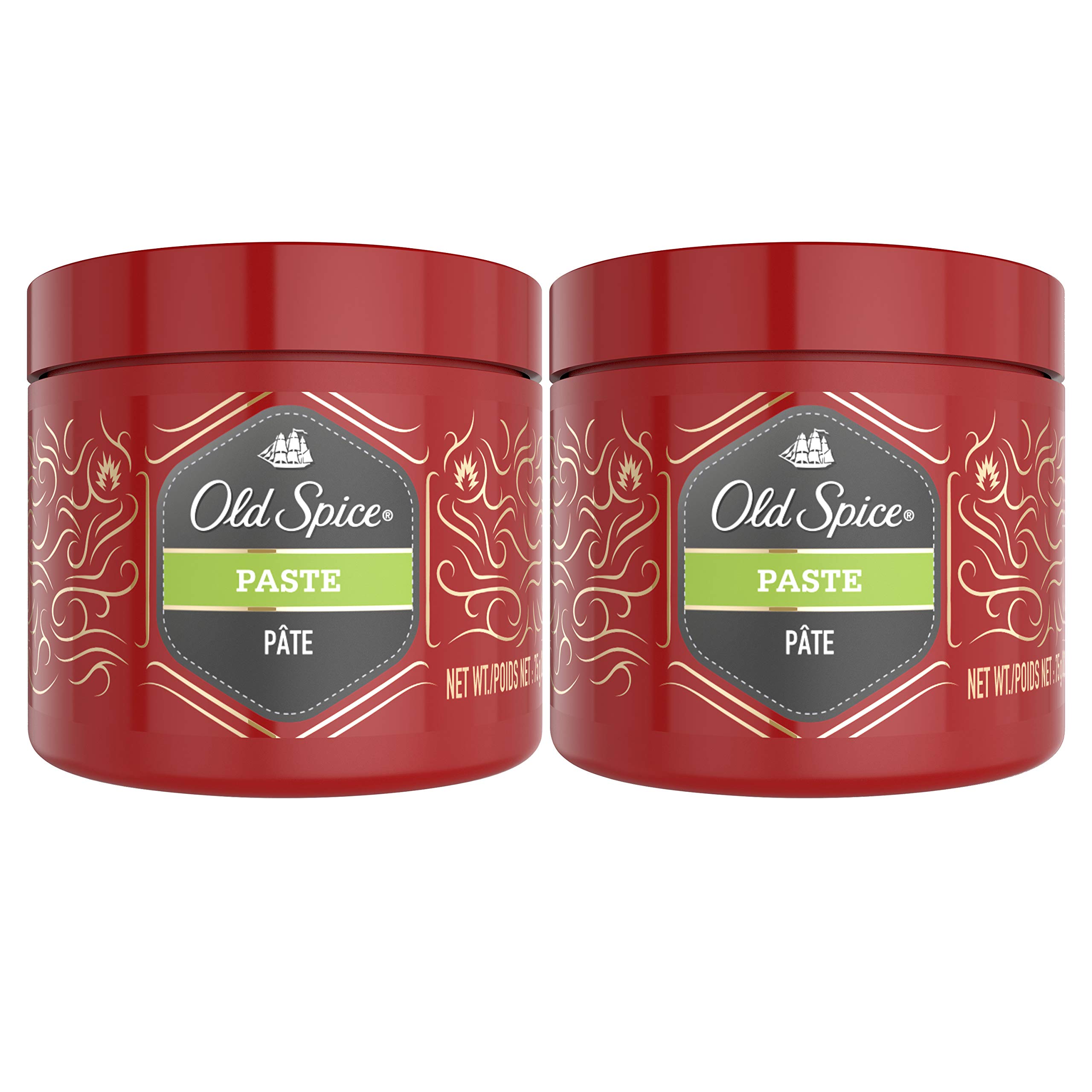 Old Spice Styling Paste for Men, 2.64 oz, Twin Pack