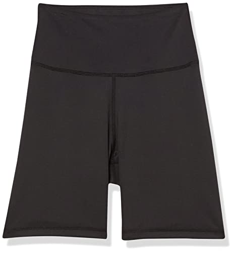 The Drop Women's Lorrie High Rise Multi Stretch Bike Short Black, L
