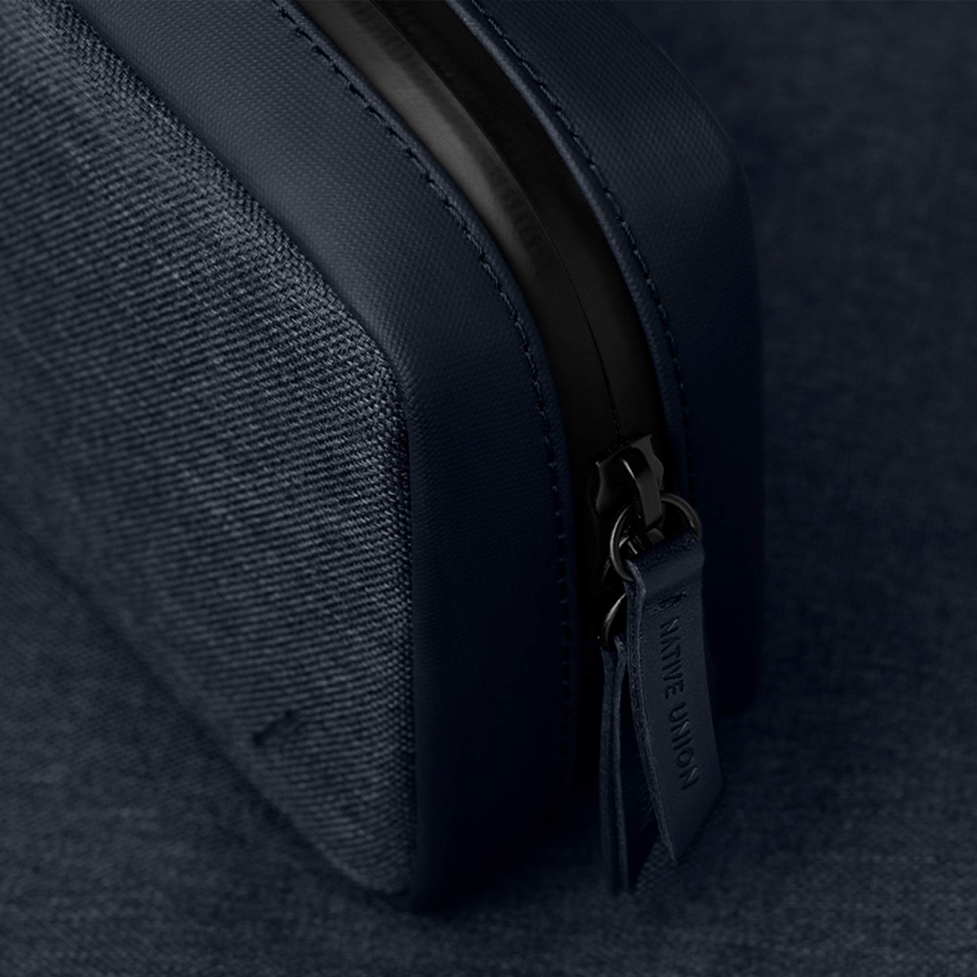 Native Union Stow Organizer β Premium Travel Tech Kit Crafted with Durable Canvas β Keep Essentials Organized with Flexible Storage & Quick-Access Pocket for Cables, Chargers, SIM Card & More (Indigo)