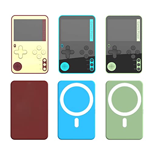 USonline911 Handheld Game Consoles Built-in 500 Classic Games, Wired Retro Mini Game Player can Enjoy Parent-Child Time (Green)