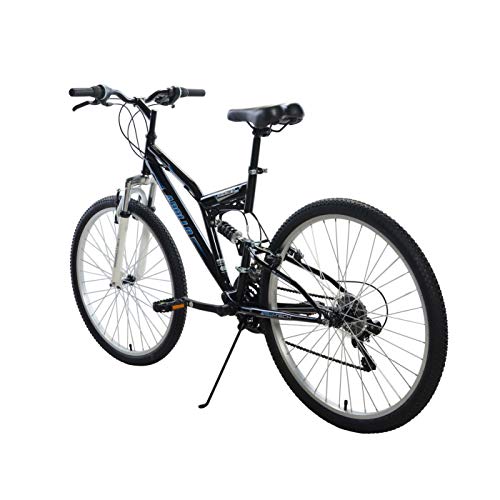 Twin Pack Apollo Orchid/Ghost Full Suspension Mountain Bike, 26 inch Wheels, Purple/Black (2 Bikes Total)