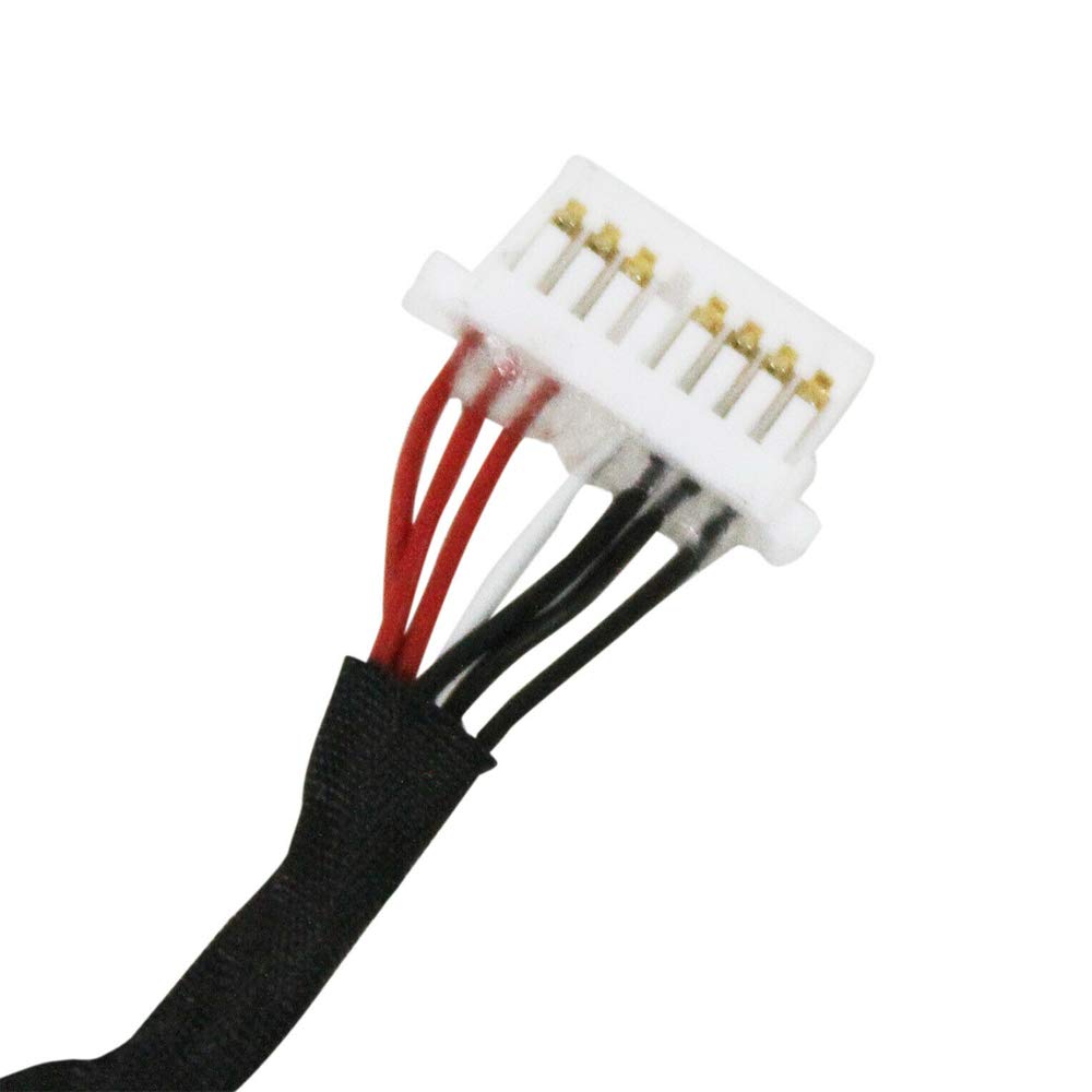 MMOBIEL DC Power Jack Dock Connector Flex Cable Replacement Compatible with Dell Inspiron 13-5368 5378 7368 7378 15 55687569 7579 7570 Series