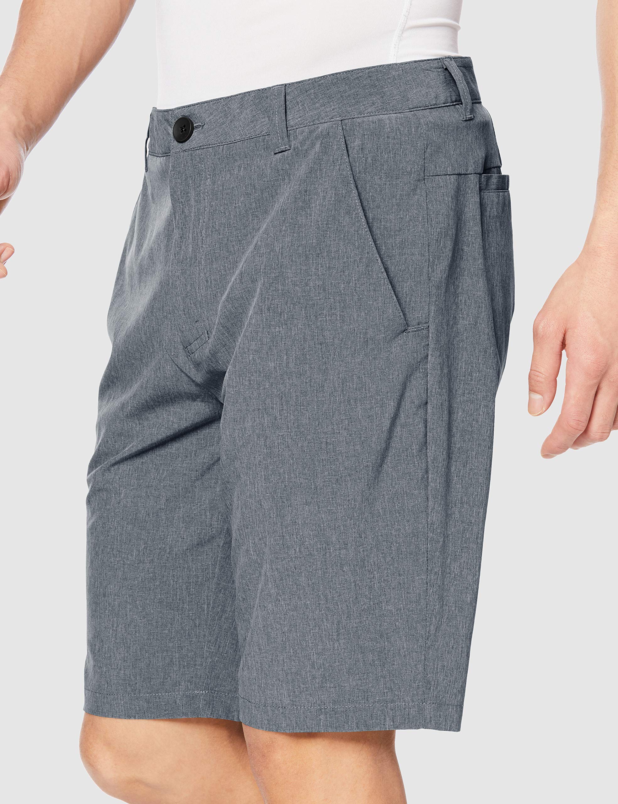 Oakley Men's TAKE PRO Short 2.0, Dark Grey HTHR, 36