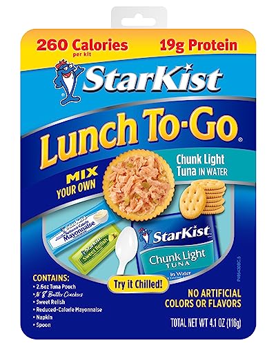 StarKist Lunch To-Go Chunk Light Mix Your Own Tuna Salad - (Pack of 5)