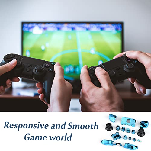 One Controller Button Set,Replacement RB LB RT LT Trigger Buttons Mod Kit for One with 3.5mm Jack Set,18 Controller Colorful Buttons Set ABXY Dpad Triggers Full Buttons Set