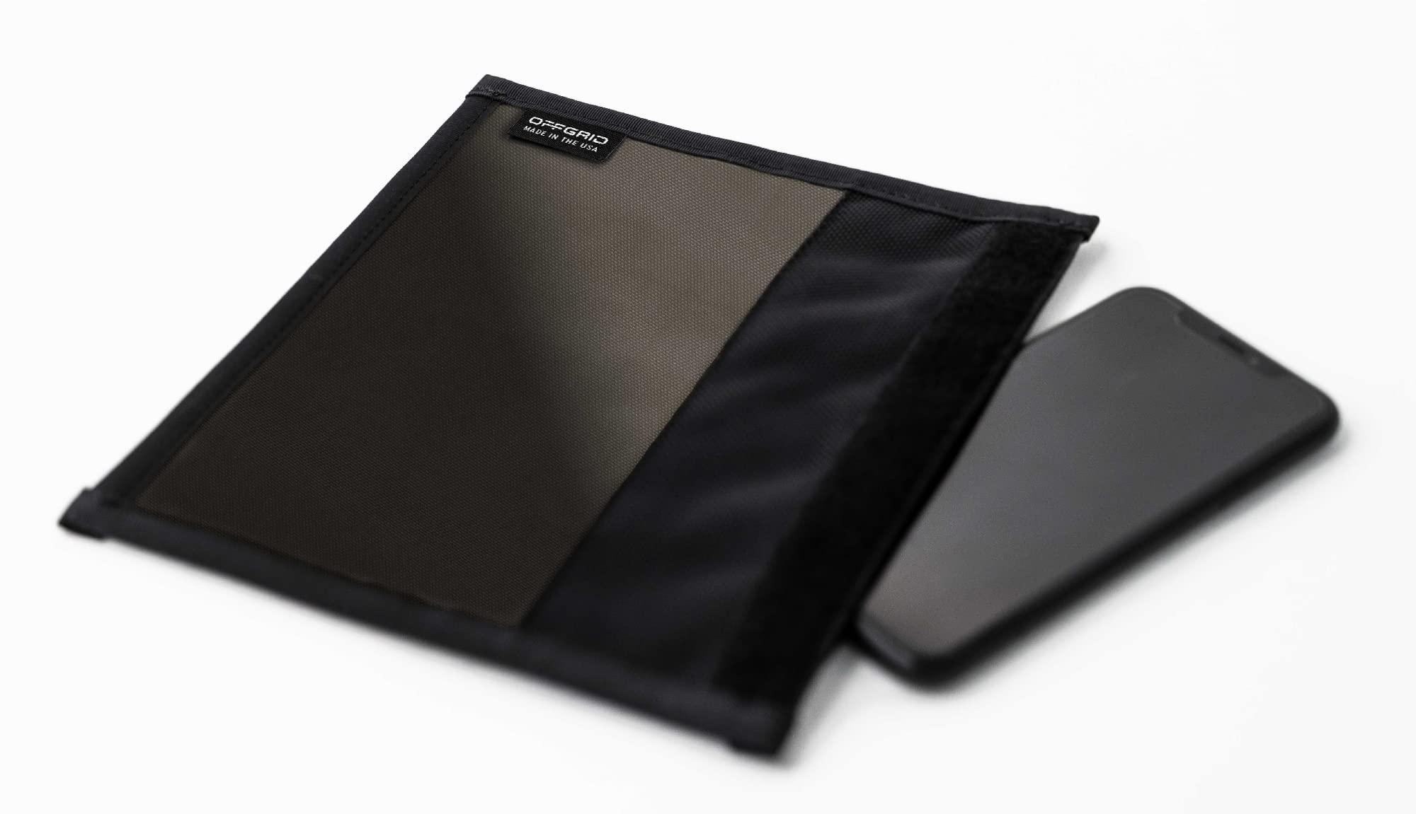 OFFGRID by EDEC - Cell Phone Faraday Bag with Window - Signal Blocking, Anti-tracking, Anti-spying, EMP Protection for Cell Phones, Key Fobs and Credit Cards