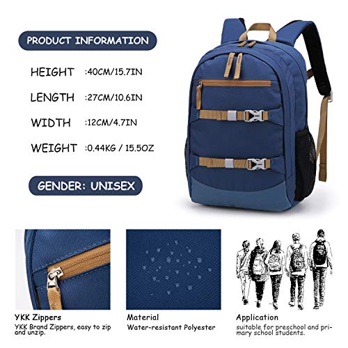 MOUNTAINTOP Kids School Backpacks Elementary Primary Junior School Bookbag for Boys Girls