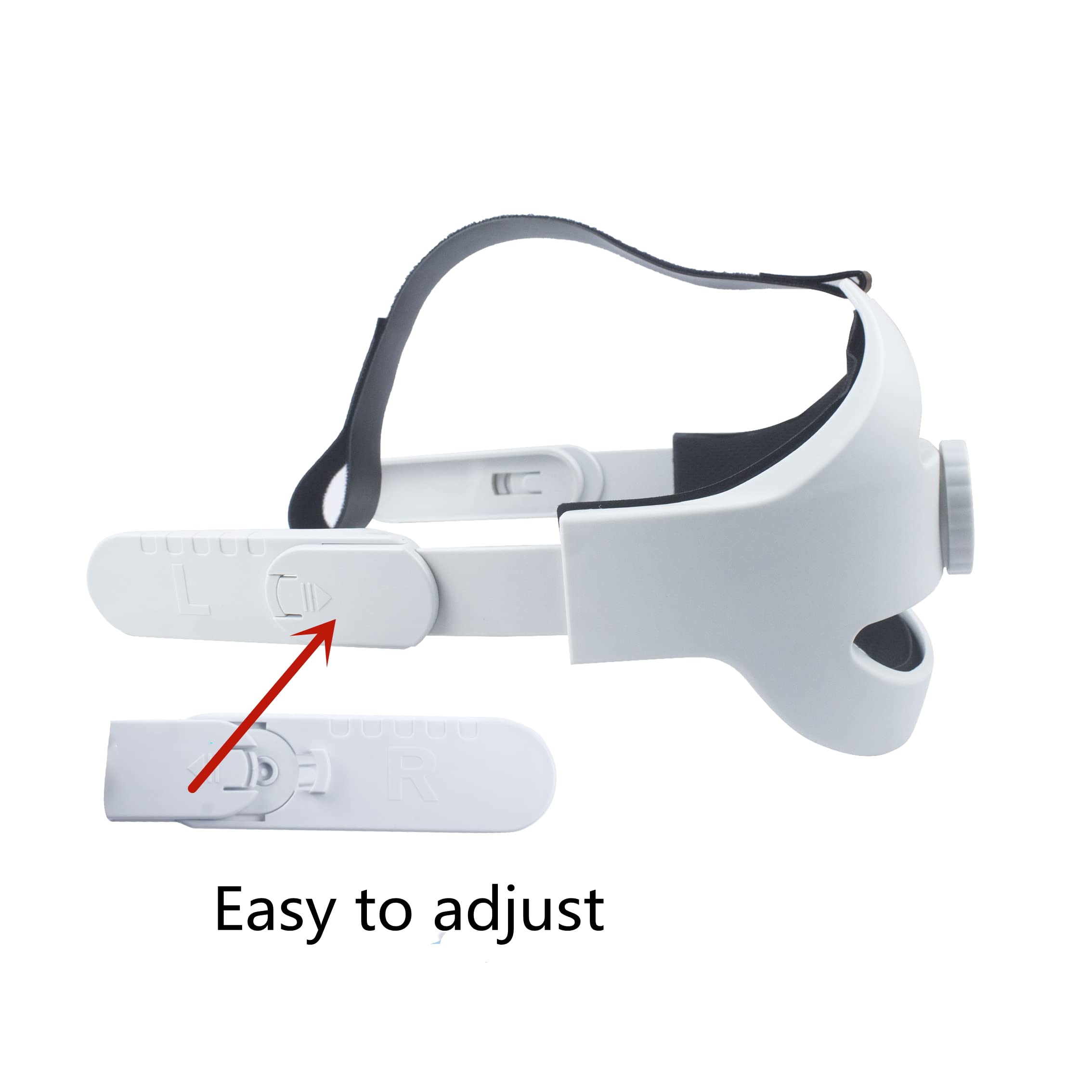 Pressure Fixing Straps Adjustable Headband Head Strap for Quest 2 VR Glasses Headphone Headset Accessories