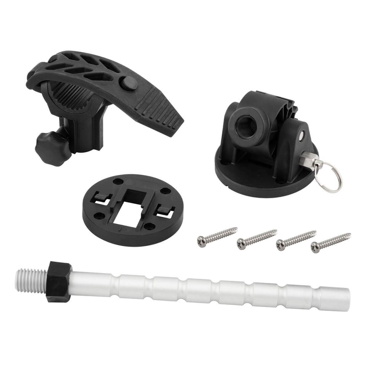 Minn Kota 1862051 MKA-55 Electric Steer Bow-Mount Stabilizer Kit Silver