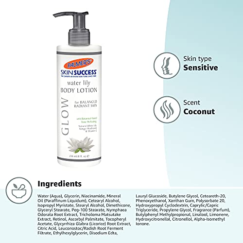 Palmer's Skin Success Glow Water Lily Hand and Body Lotion, 8 fl. oz.