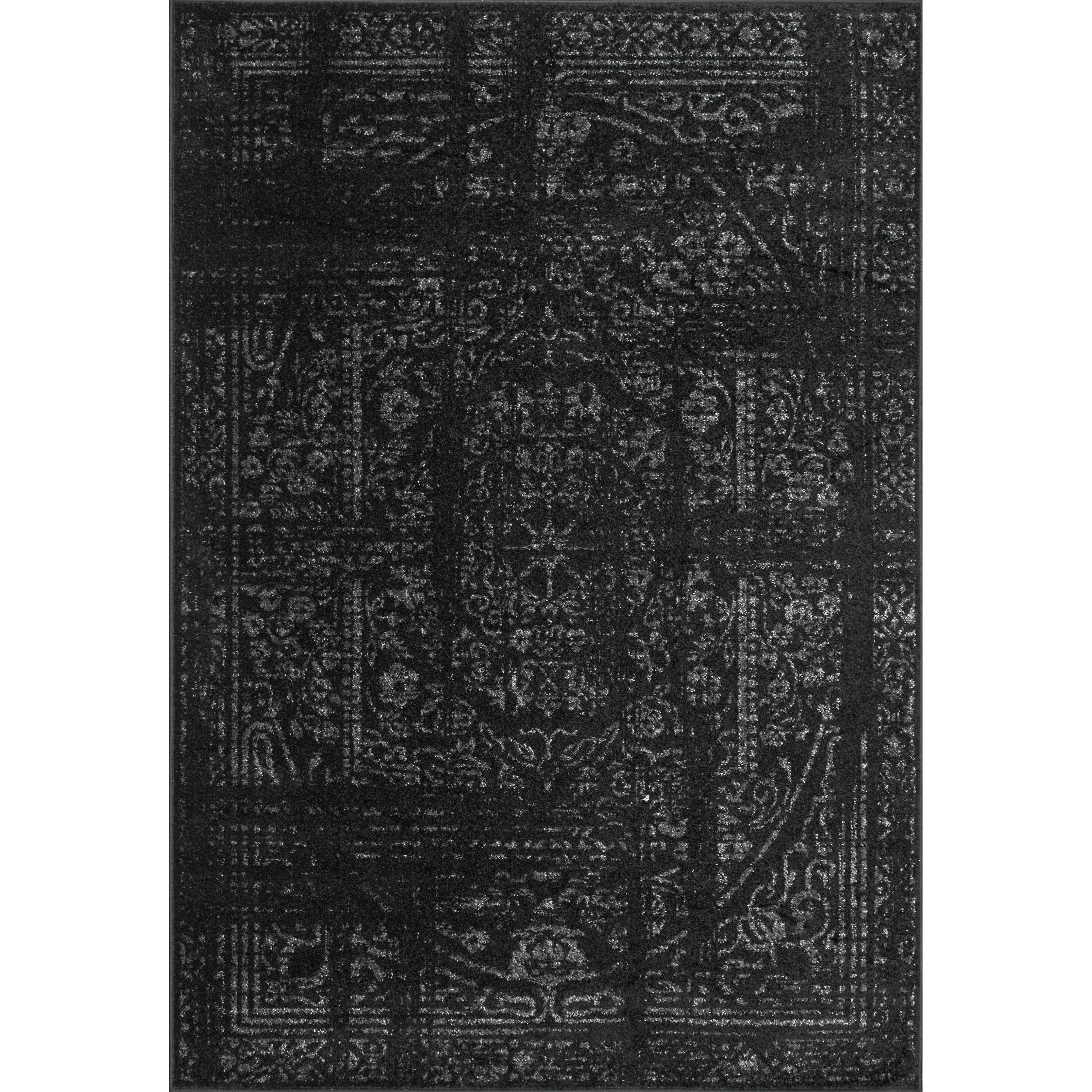 nuLOOM Remona Modern Abstract Area Rug, 7x9, Grey