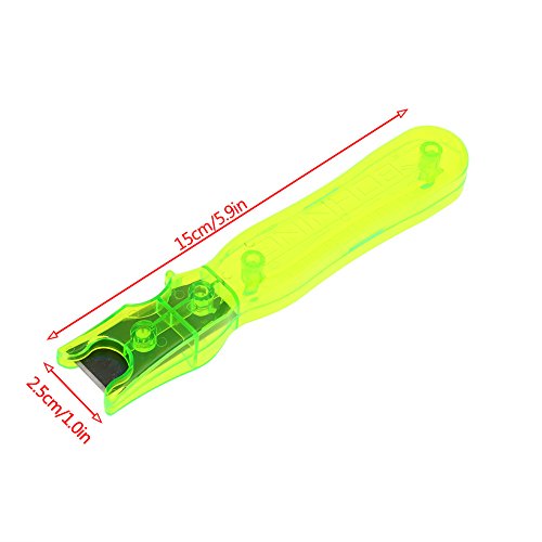 Nunafey Archery Arrow Fletching Remover Fletching Removing Tool for Removing The Fletching from The Arrows.