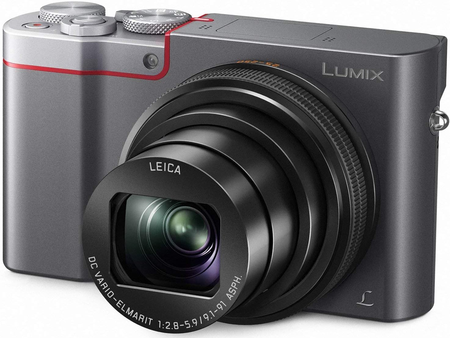 Panasonic Lumix DMC-ZS100 Digital Camera (Silver) with Advanced Accessories and Travel Bundle | DMC-ZS100S | Panasonic Lumix DMC-ZS100