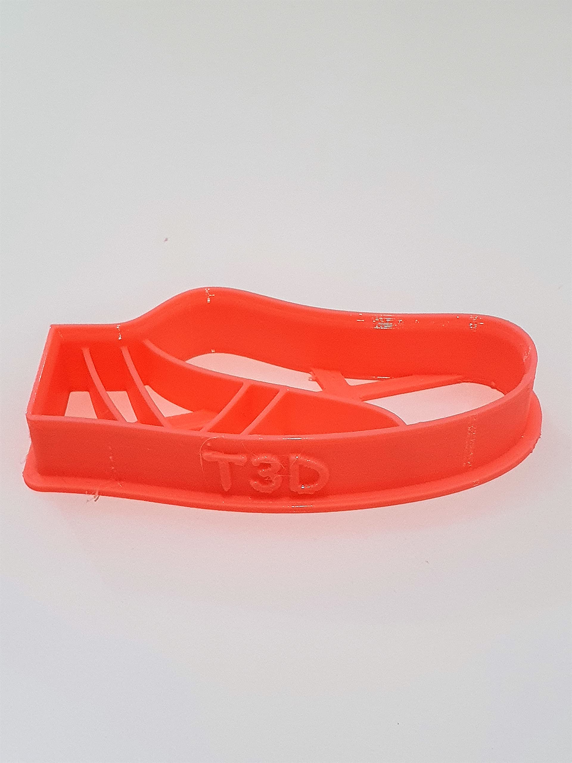 T3D Cookie Cutters Ballet Slipper Cookie Cutter, Suitable for Cakes Biscuit and Fondant Cookie Mold for Homemade Treats 3.45*1.82*0.55inch